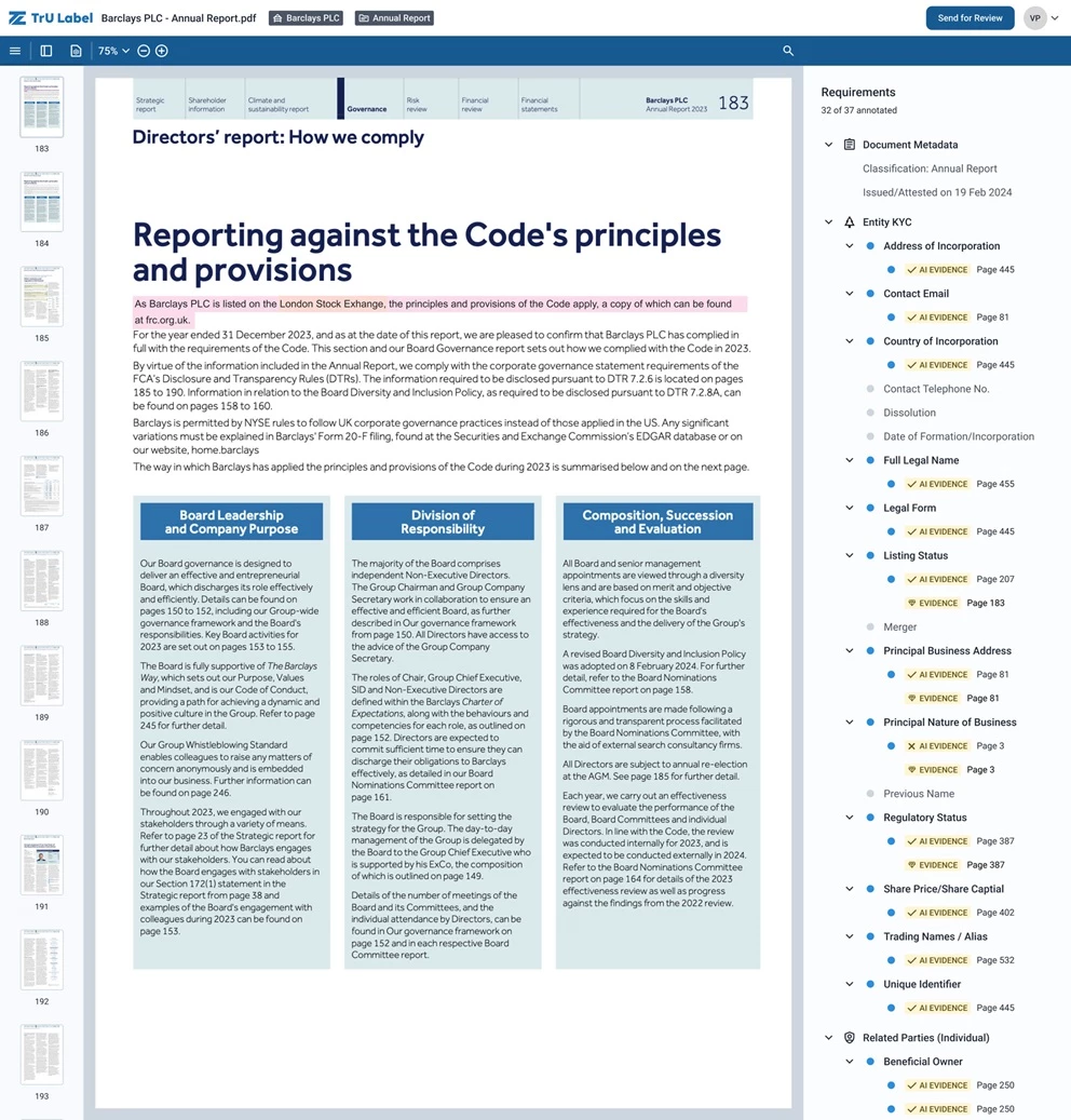 ABBYY Marketplace | FinTrU TrU Label Integration