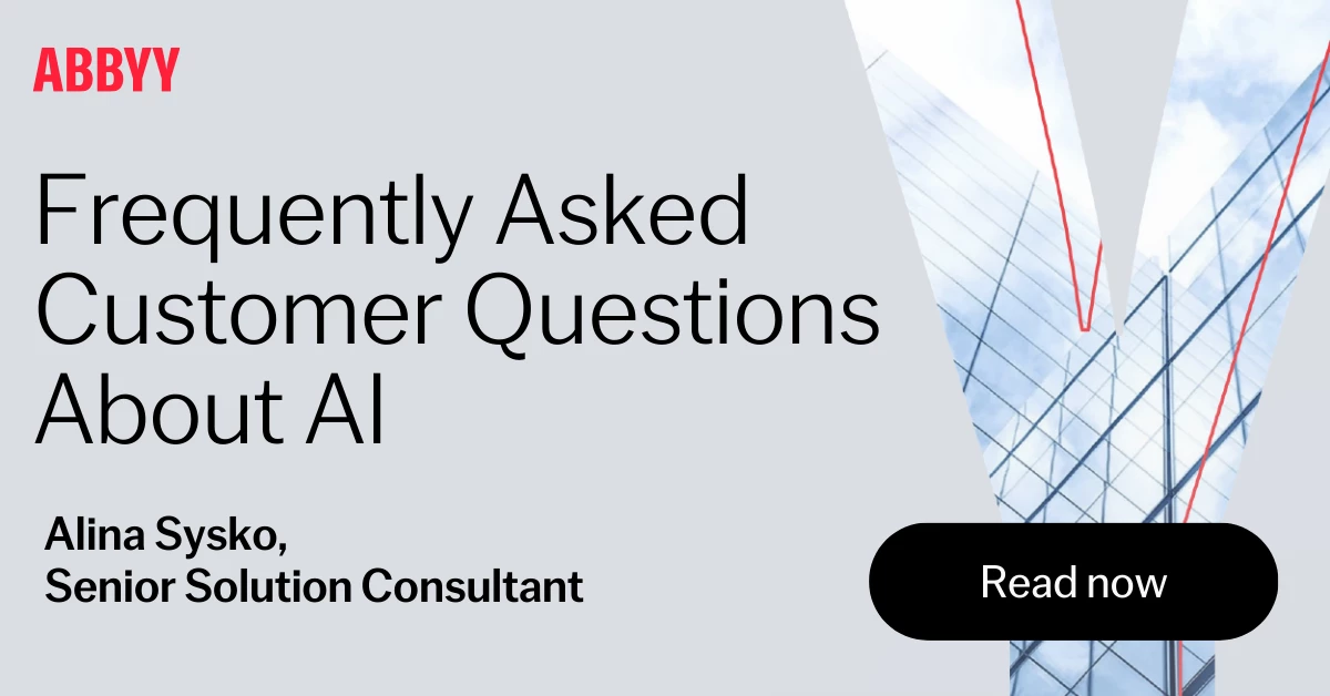Frequently Asked Customer Questions About AI